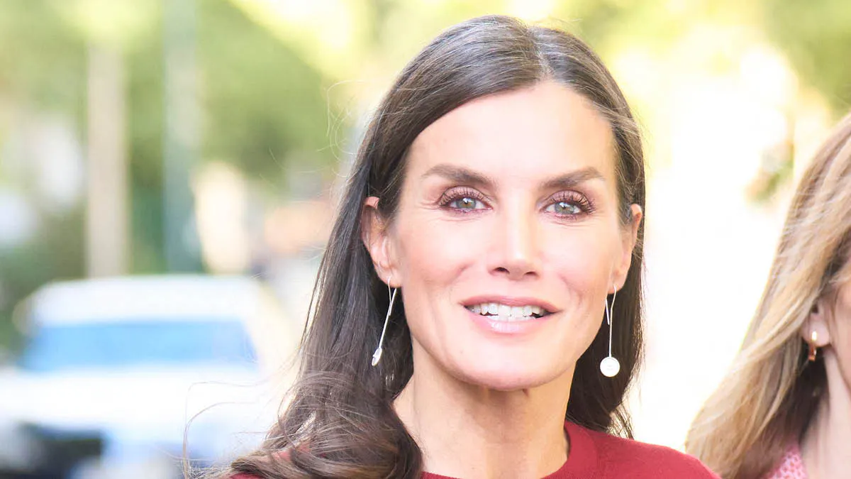Vovet dronning: Letizia i læder og nitter | BILLED-BLADET