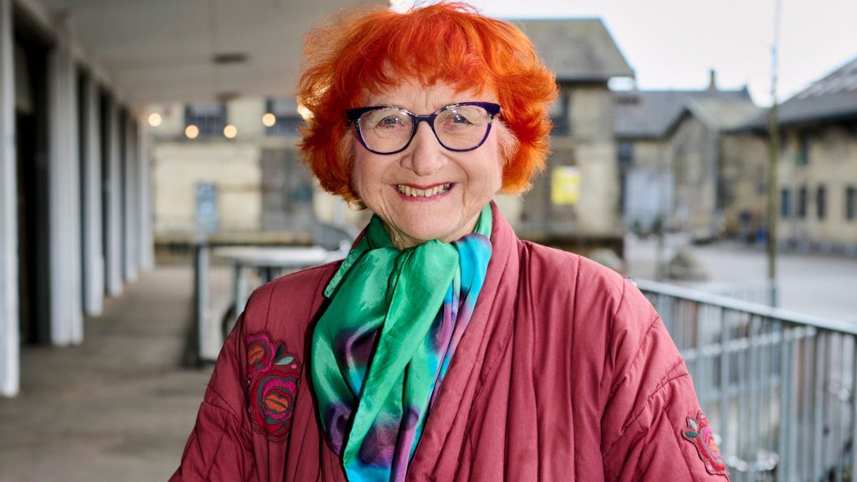 Se billedet: 88-årige Jytte Abildstrøm støttede op om sin ...