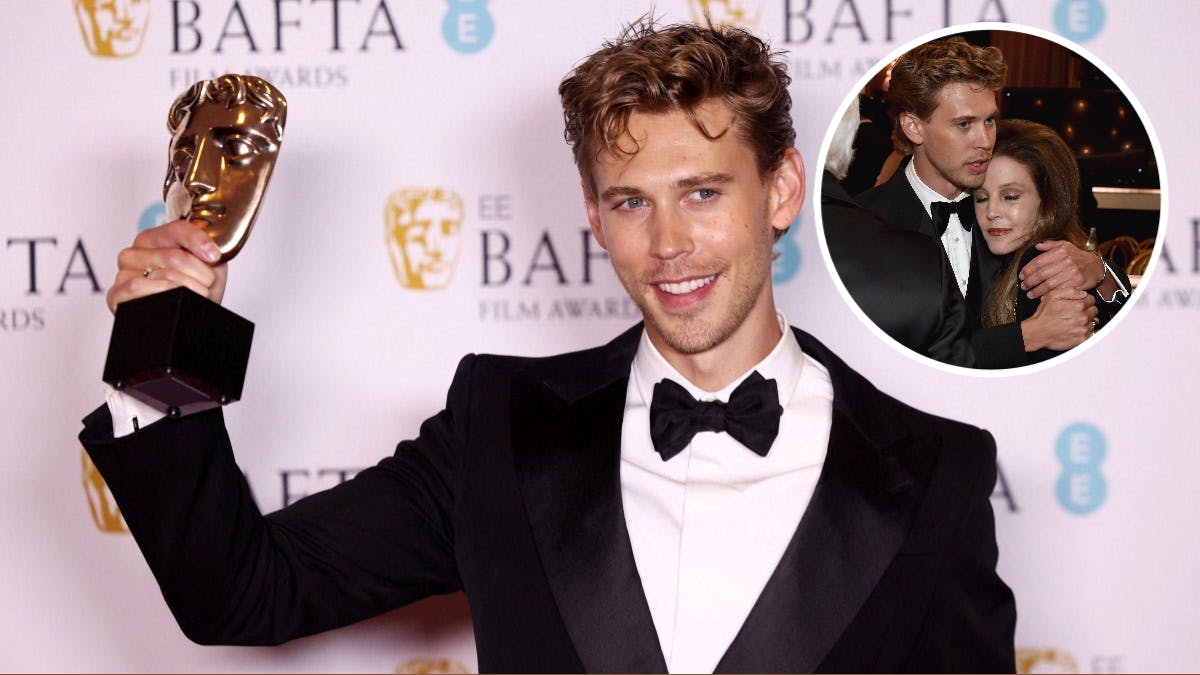 Austin Butler vandt BAFTA for Elvis: Sendte kærlig hilsen til Lisa ...
