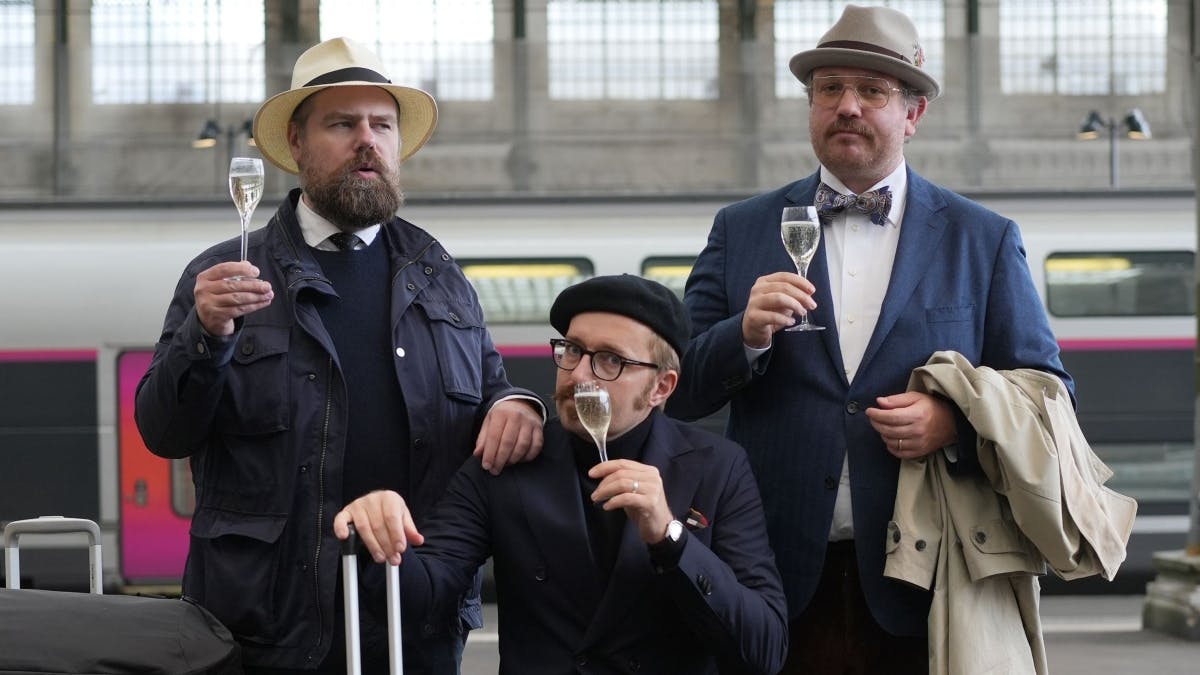 Hvilket stykke musik vækker de største følelser hos trioen? Frederik ...