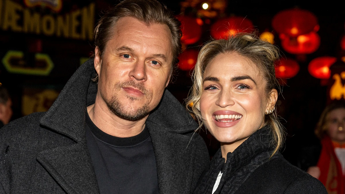 Ligesom de kongelige: Christiane og Daniel har fået lavet et monogram i ...