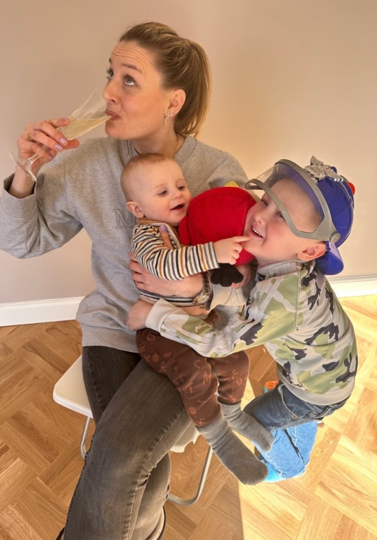 Mette Bluhme Rieck og Kasper Nielsen flytter endelig ind i drømmehuset ...