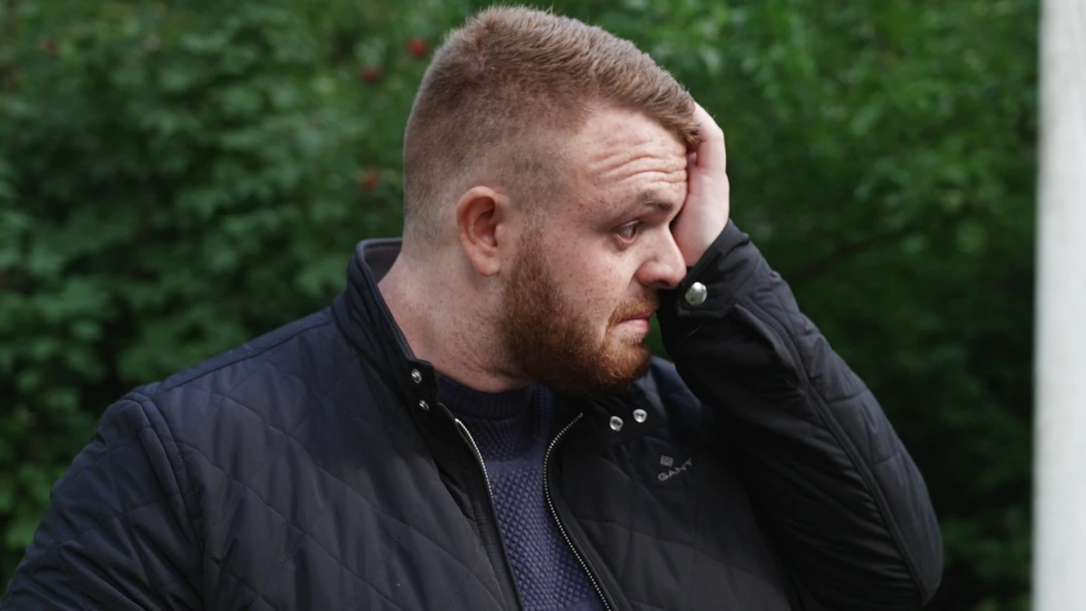 Mads lader tårerne trille i Kærlighed hvor kragerne vender: Det skete ...