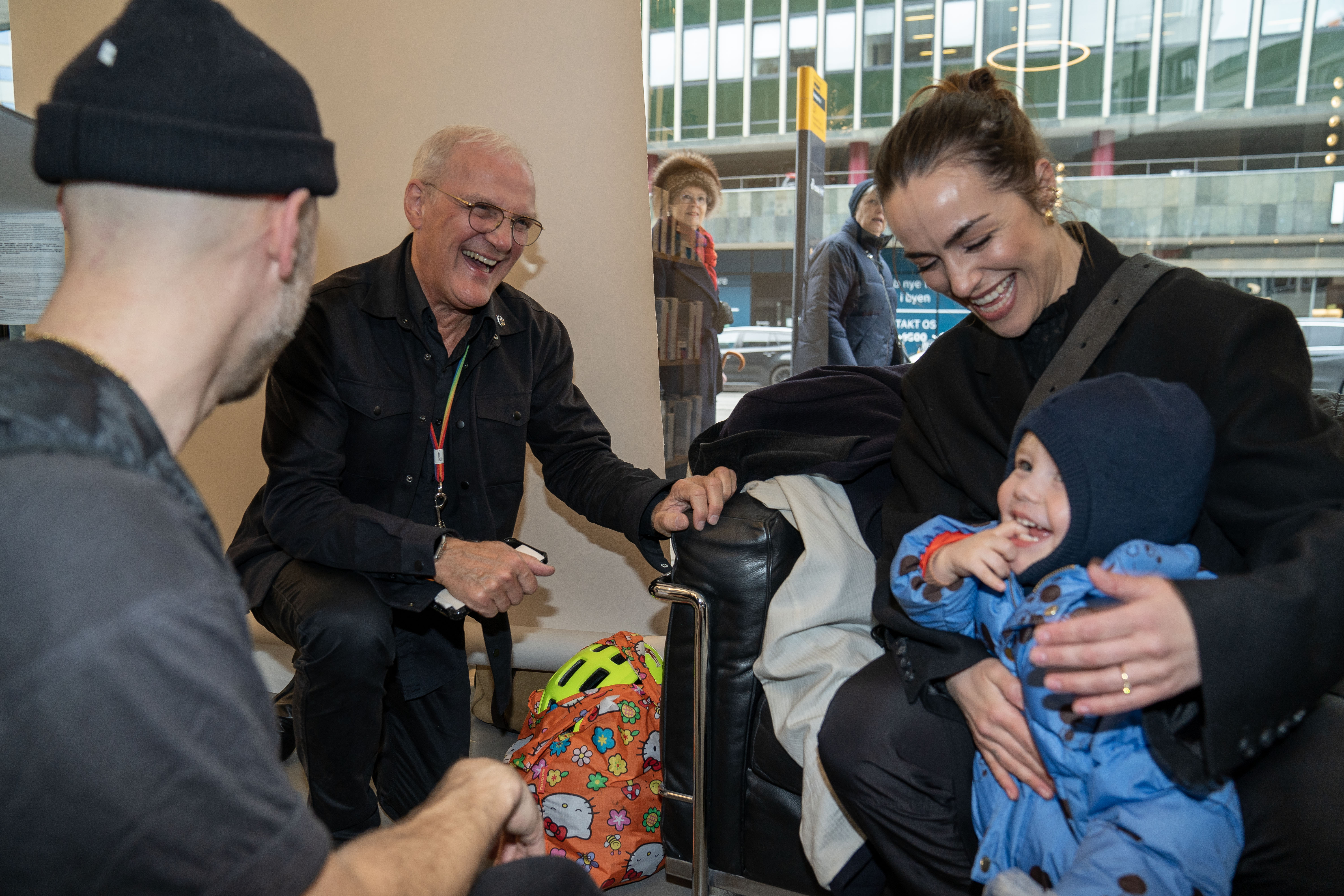 Nuttede billeder: Preben Kristensen med Maria Lucias lille søn | BILLED ...