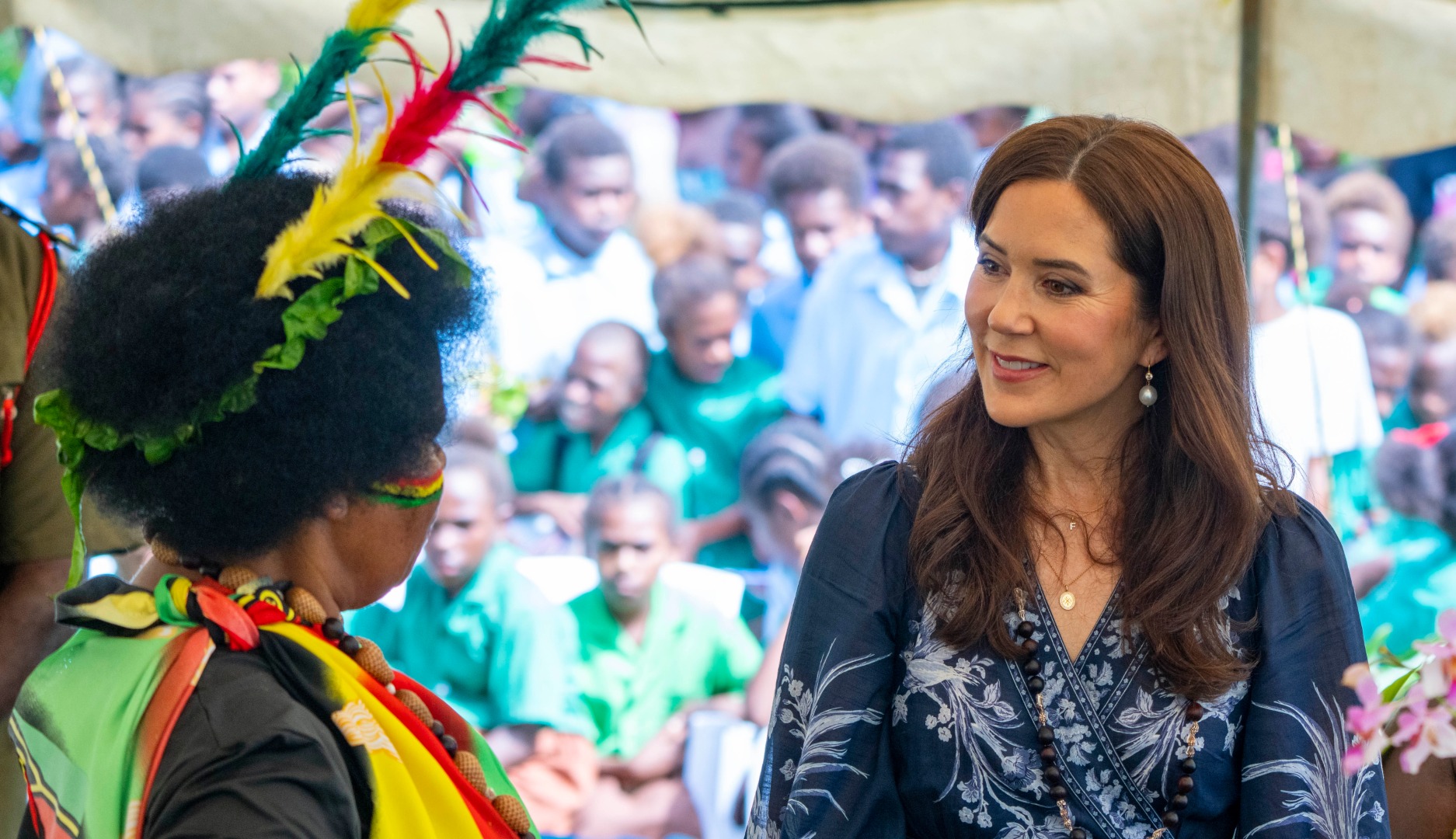 Midt i alvoren: Kronprinsesse Mary i hovedrollen til kæmpe fest | BILLED-BLADET