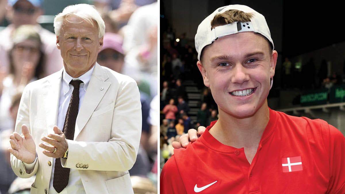 Det er helt vildt: Bjørn Borg har valgt Holger Rune | BILLED-BLADET