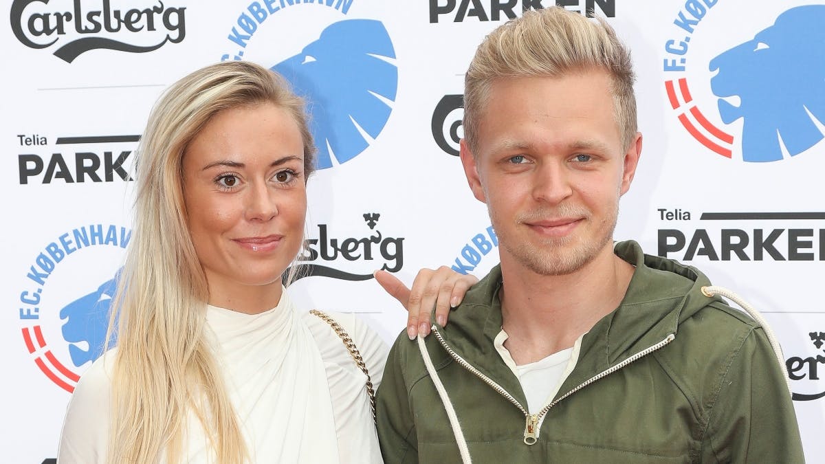 Lykkelig nyhed: Kevin Magnussen skal være far igen | BILLED-BLADET