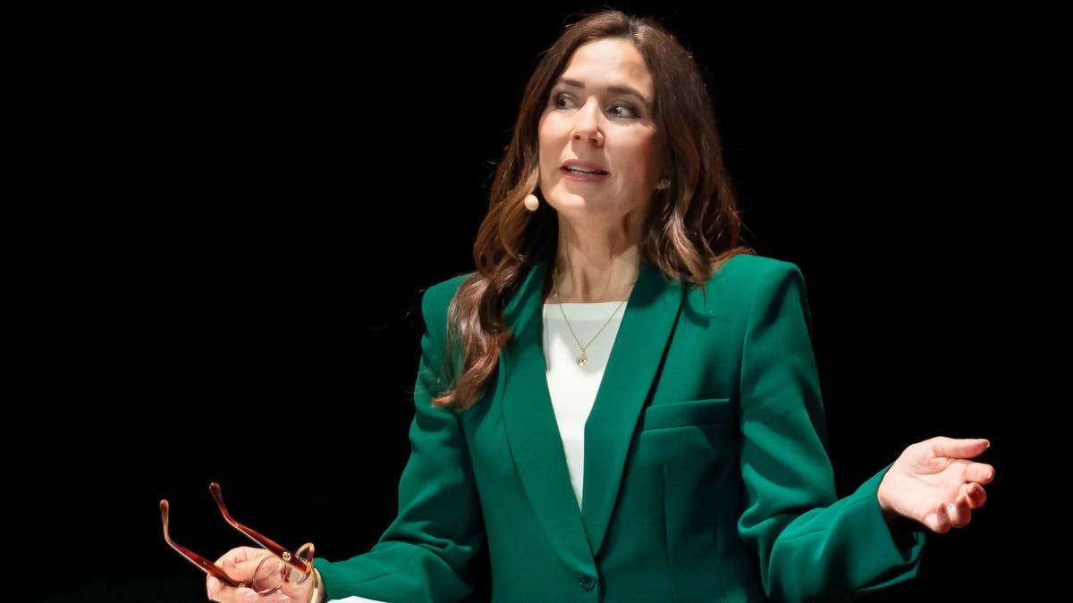Dybt berørt kronprinsesse Mary måtte lige samle sig: Jeg kan næsten ikke tale | BILLED-BLADET