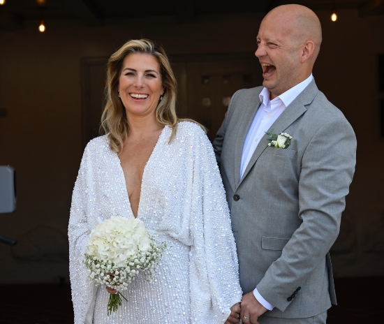 Se billederne Vickie Jo Ringgaards smukke drømmebryllup | BILLED-BLADET