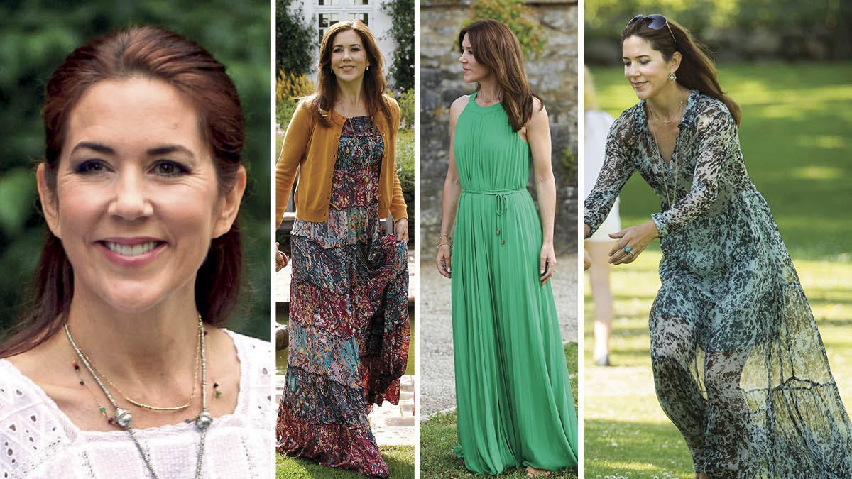 Se billederne: Kronprinsesse Marys flotte sommerferielooks | BILLED-BLADET