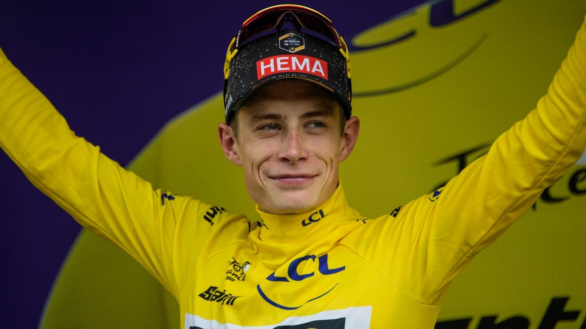 Endelig fik Jonas Vingegaard besøg hjemmefra: Så stor er Frida nu | BILLED-BLADET