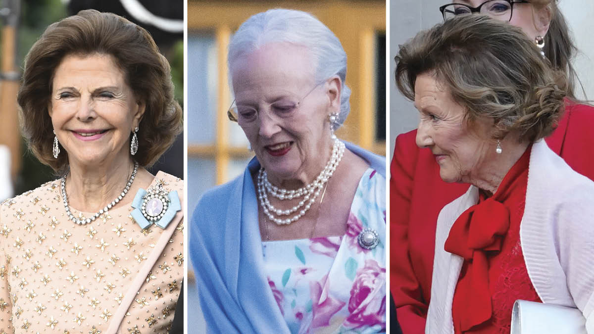 Se billederne: De nordiske dronninger så strålende ud i tre meget ...
