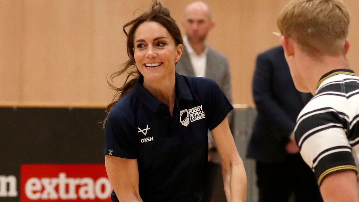 Sådan har du aldrig set Kate før: Spiller rugby i kørestol | BILLED-BLADET