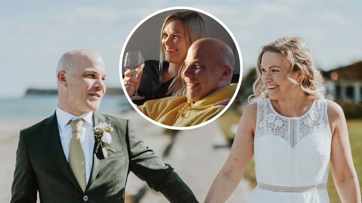 Gift ved første blik: Sådan går det Line og Mark i dag | BILLED-BLADET