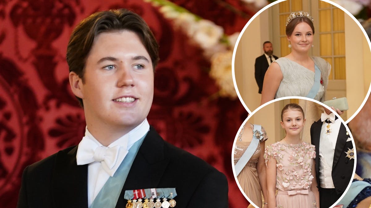 Flere unge prinsesser til fest med prins Christian: Se deres smukke ...