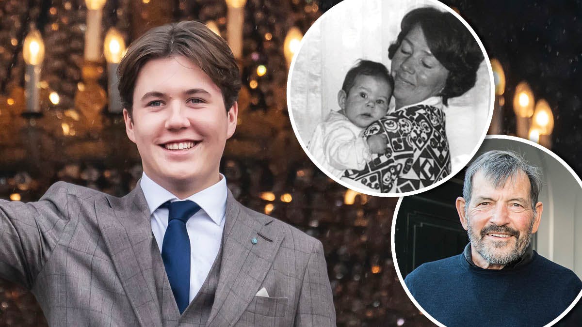 Dybt rørende: Sådan havde prins Christian både morfar og mormor med på ...