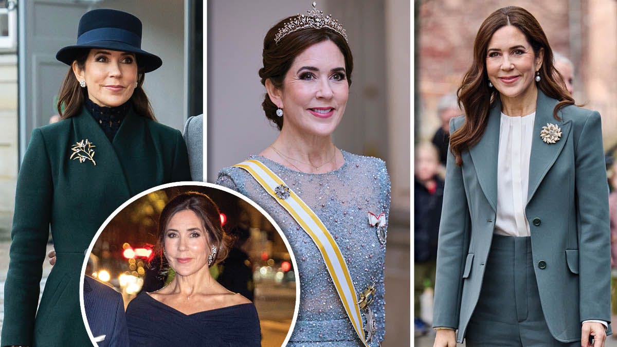 Seks flotte billeder: Se kronprinsesse Marys flotte looks fra statsbesøget | BILLED-BLADET