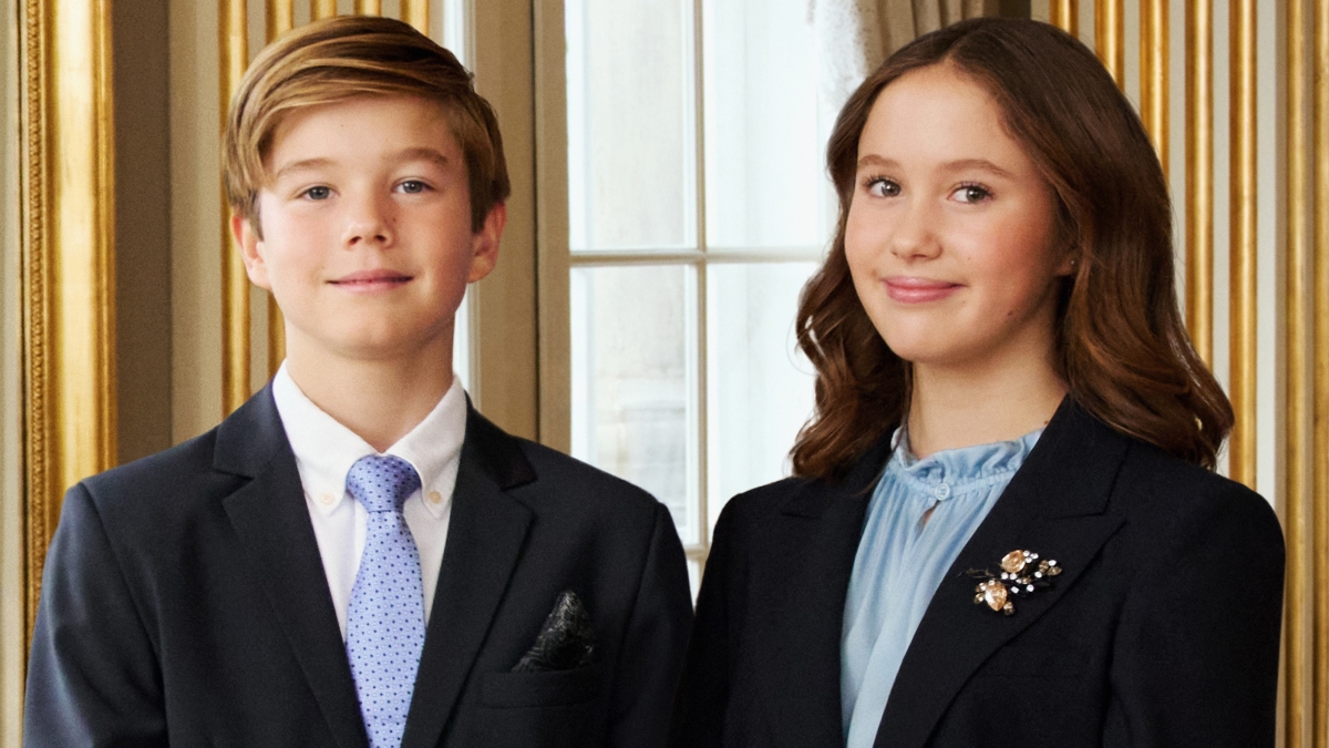 Nyt billede af prins Vincent og prinsesse Josephine er taget på stor ...