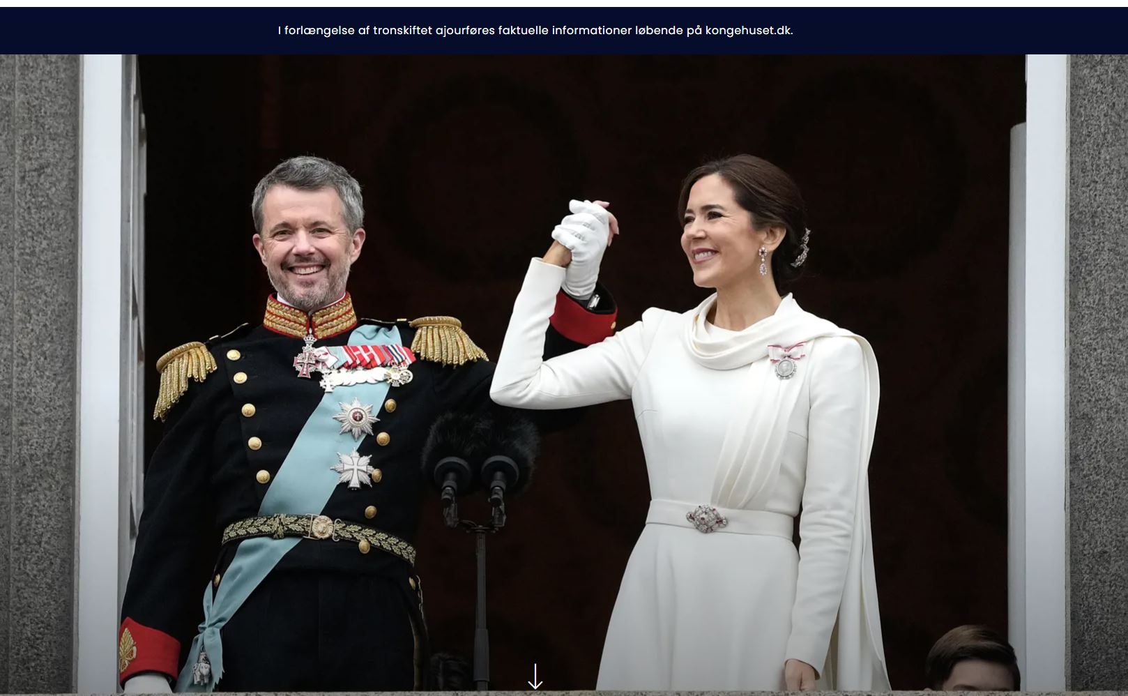 Dette billede har kongehuset.dk valgt af det nye kongepar til deres ...