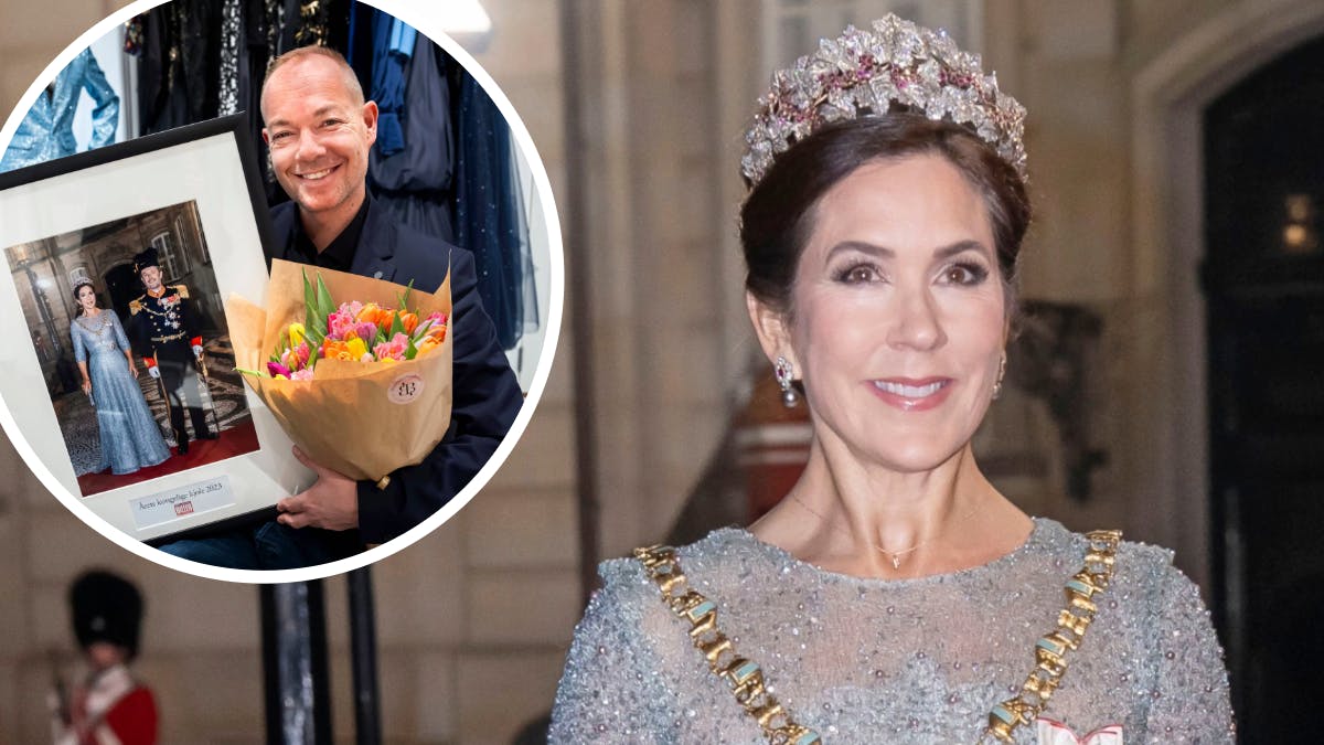 Lasse Spangenberg står bag Årets kongelige kjole: Sådan reagerede han ...