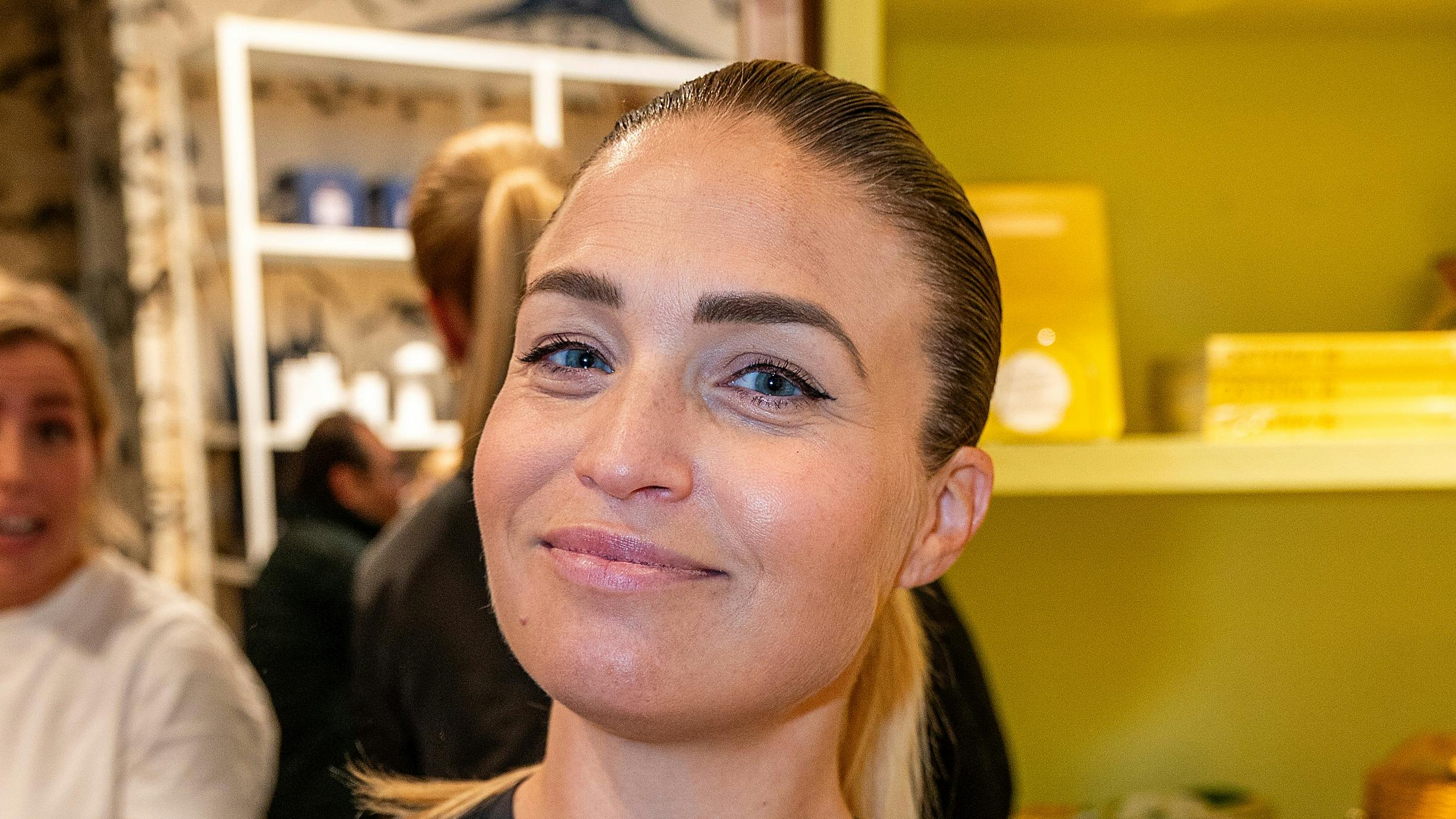 Nu er Christiane Schaumburg-Müller Aaxmans otte uger gamle baby klar ...