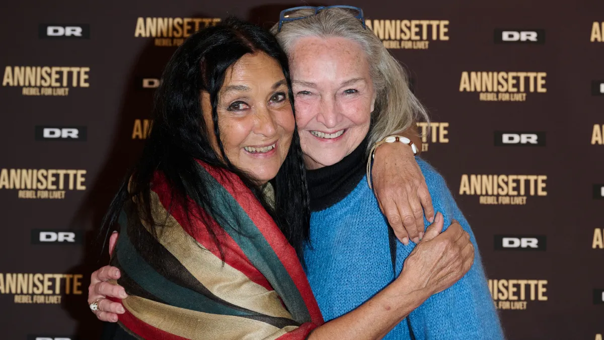 De har altid været tætte: Se ungdomsbilledet af Annisette og Rudi med ...