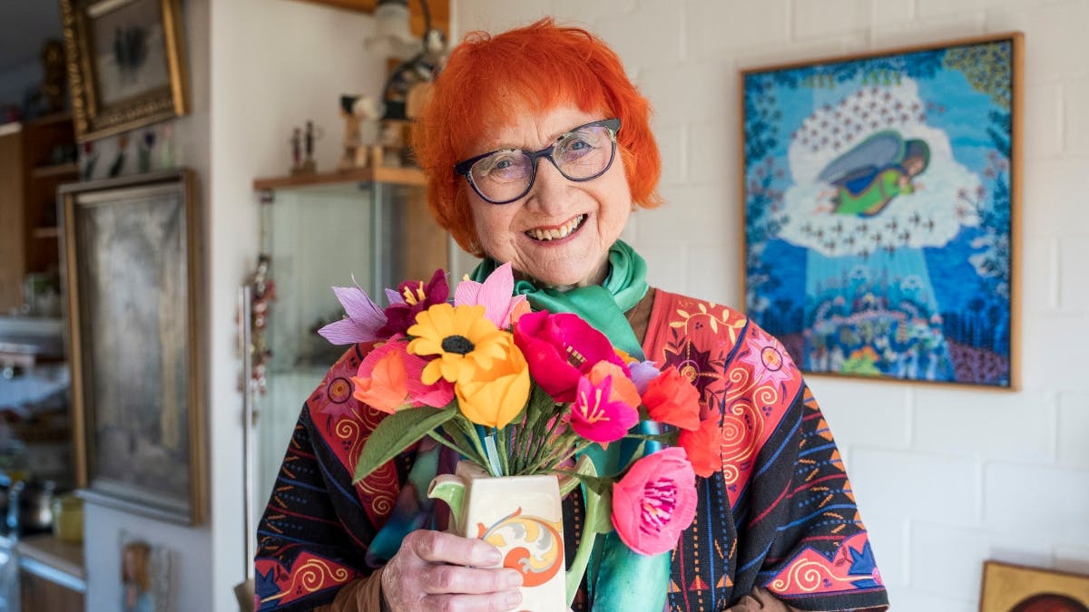 Kom med indenfor: Sådan bor 90-årige Jytte Abildstrøm | BILLED-BLADET