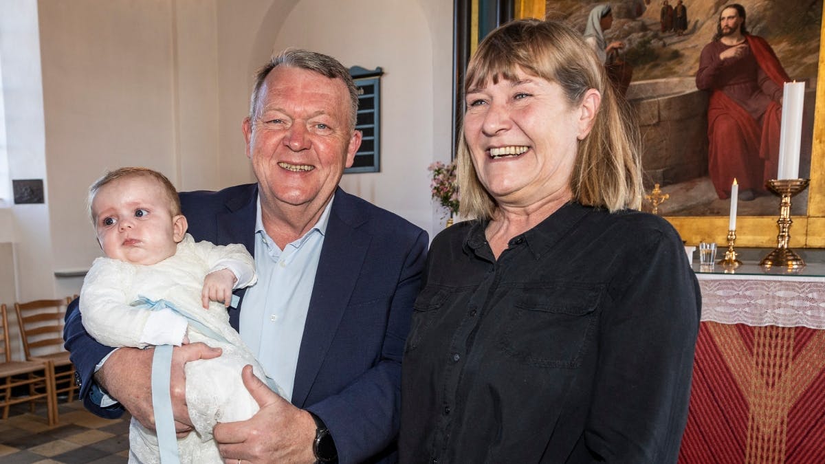 Bergur Løkkes søn er blevet døbt: Stolte bedsteforældre var med i ...