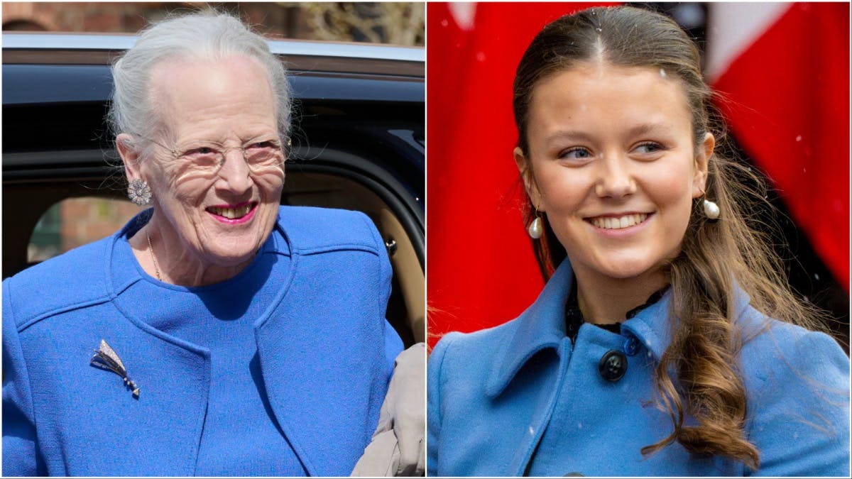 Se de smukke billeder: Det lavede dronning Margrethe på prinsesse Isabellas fødselsdag | BILLED ...