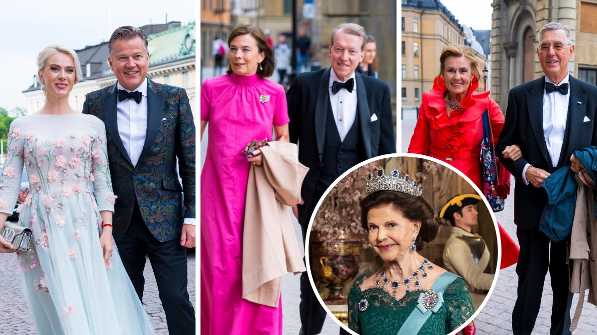Dronning Silvias hemmeligholdte fødselsdagsmiddag: Gallagæster ankommer ...