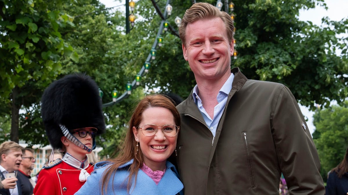 Røber private planer: Amalie Dollerup og Andreas Jebro har næsten styr ...