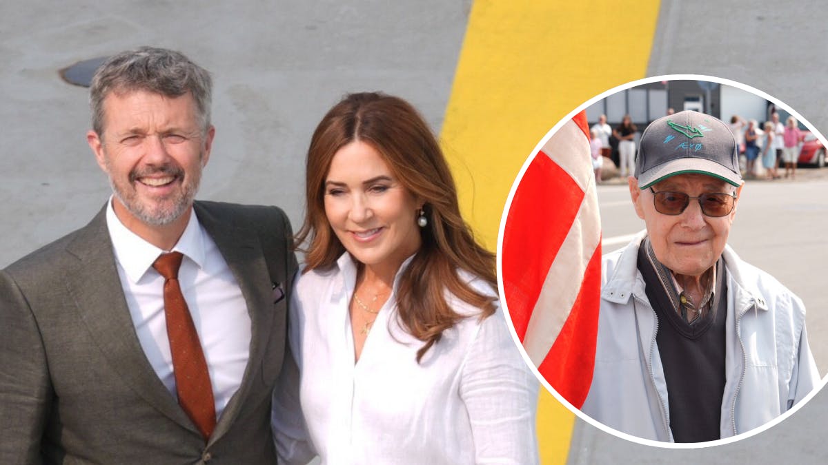 100-årige Anker overraskede kongeparret med hjemmelavet gave | BILLED ...