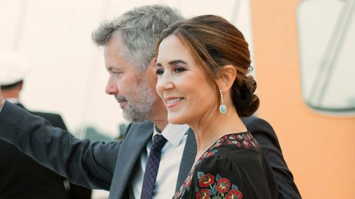 Kong Frederik og dronning Mary inviterede kendis: Han var til fest på ...