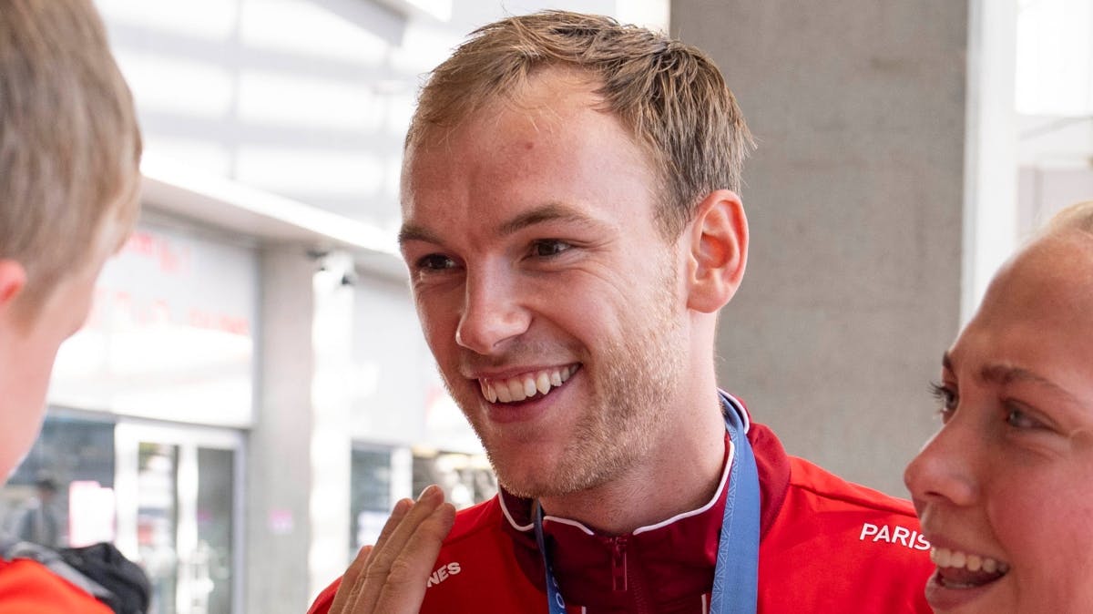 Har gang i privat projekt: Mathias Gidsel og kæresten Katrine er meget glade | BILLED-BLADET