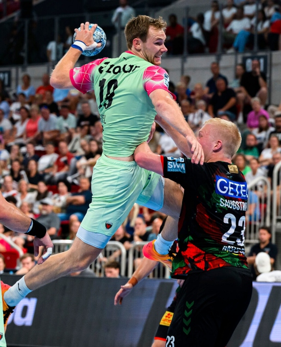 Efter ny stor triumf: Sådan festede Mathias Gidsel | BILLED-BLADET