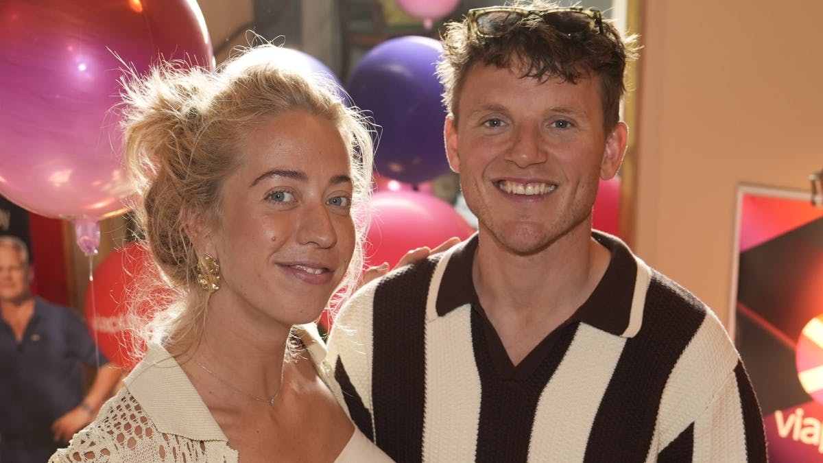 Tobias Hamann og Patricia Thyberg skulle først være forældre om en ...