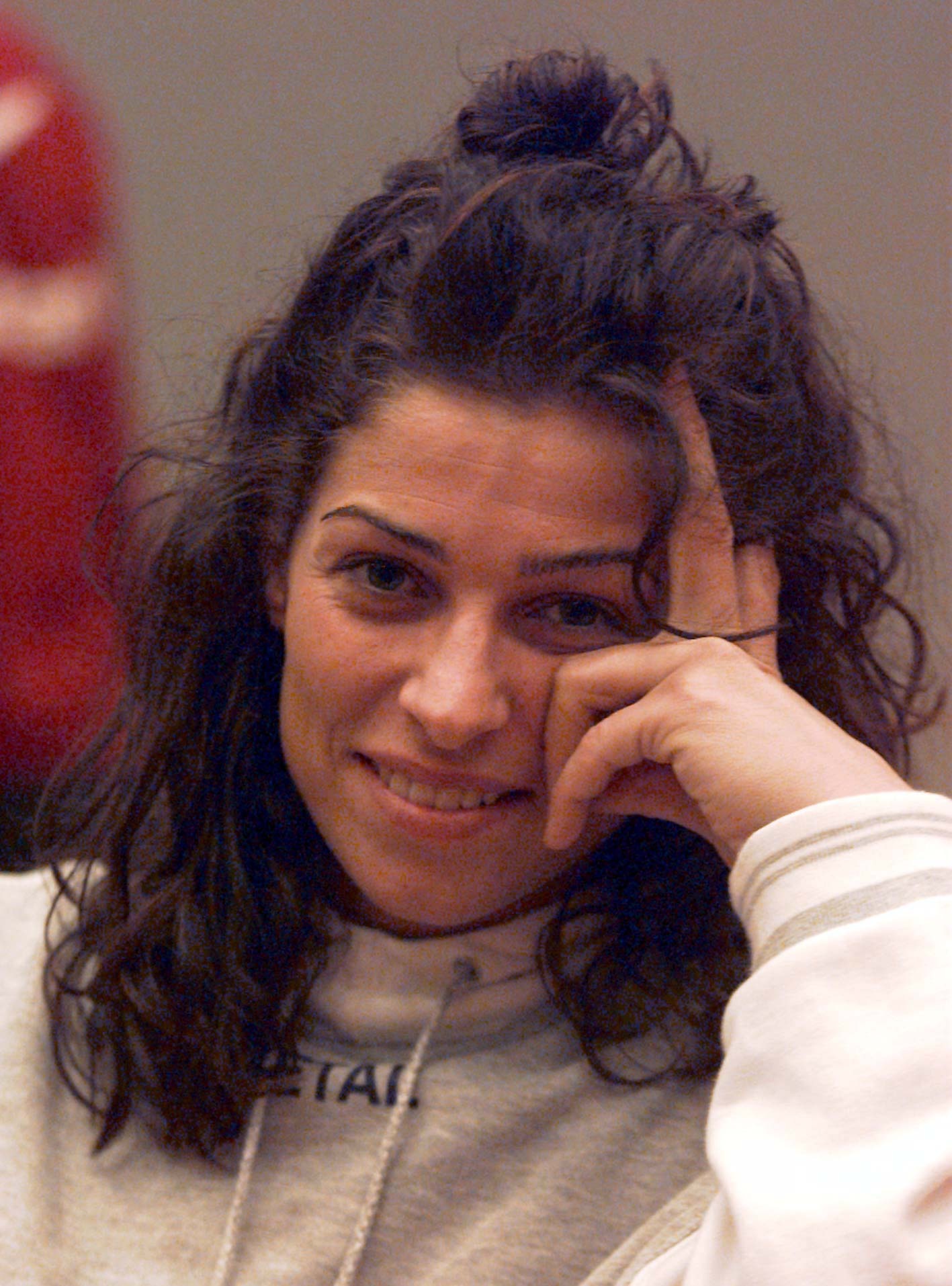 Cristian Riis er som snydt ud af næsen på mor Anne Dorthe Tanderup ...