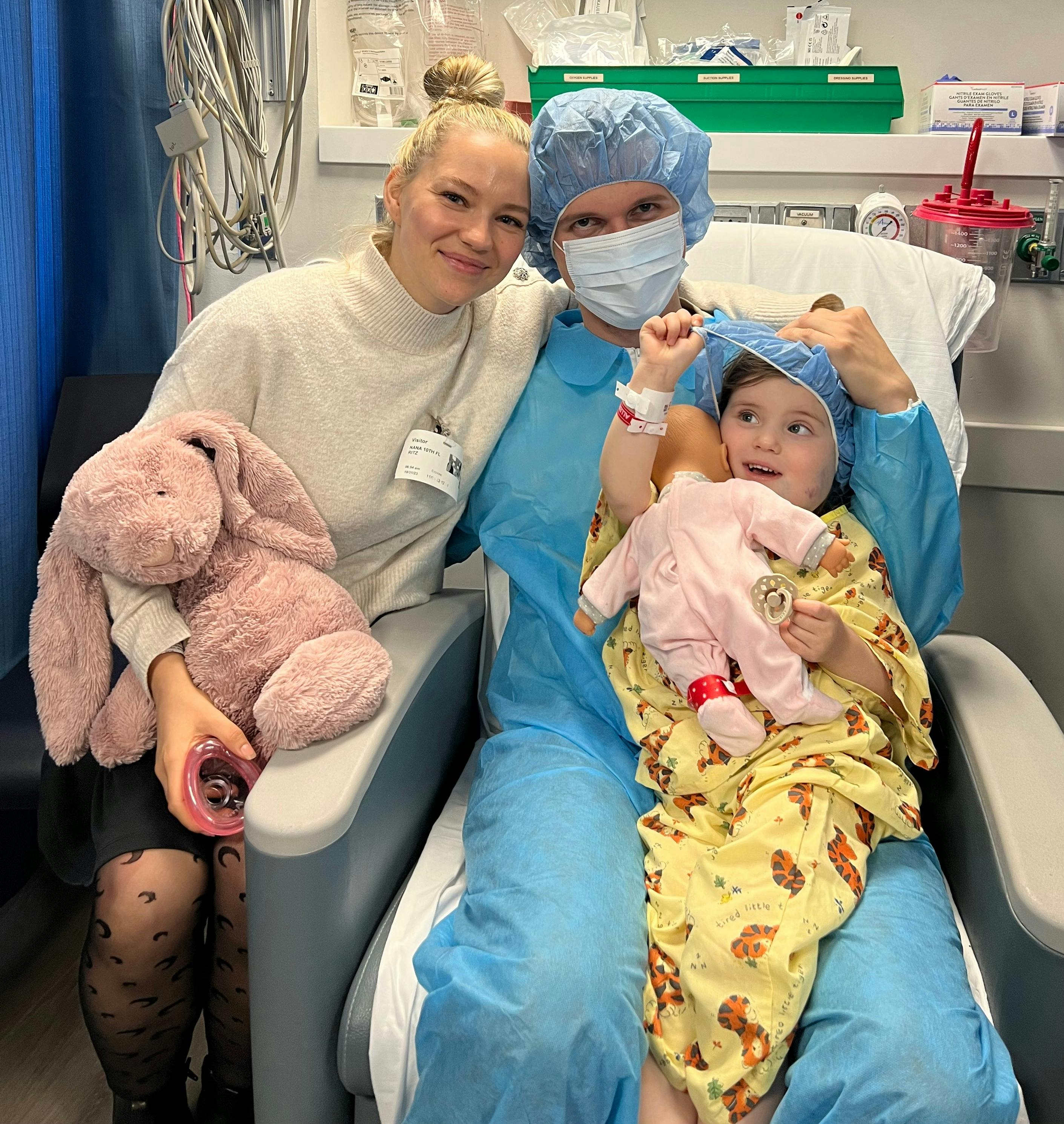 Haileys forældre fra De sjældne danskere gjorde denne romantiske ting ...