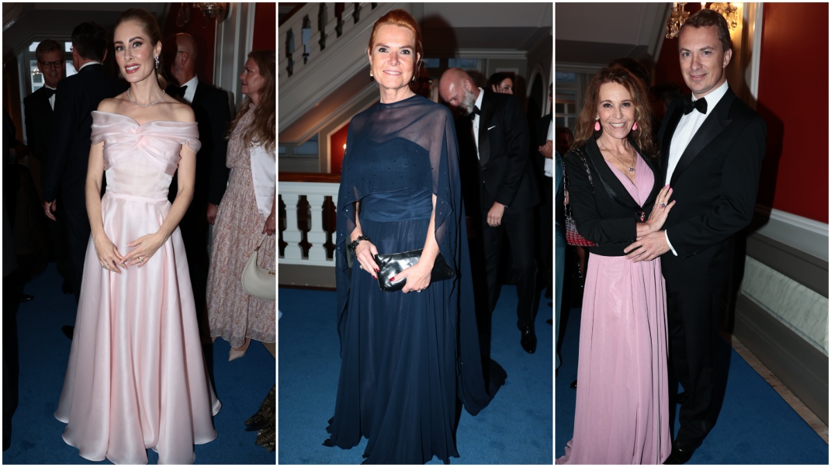 Kong Frederik og dronning Mary var til glamourøs fest med vennepar ...