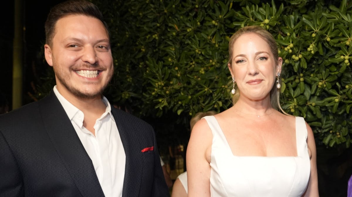 Klar til kærlighedsfest på hed aften i Athen: Prinsesse Theodora og ...