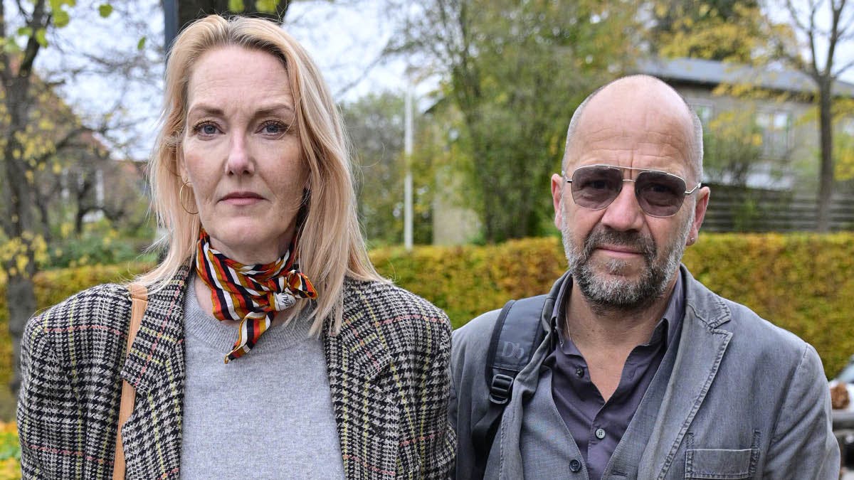 Ditte Hansen havde svært ved at få ordene frem: Ramt til Ulf Pilgaards ...