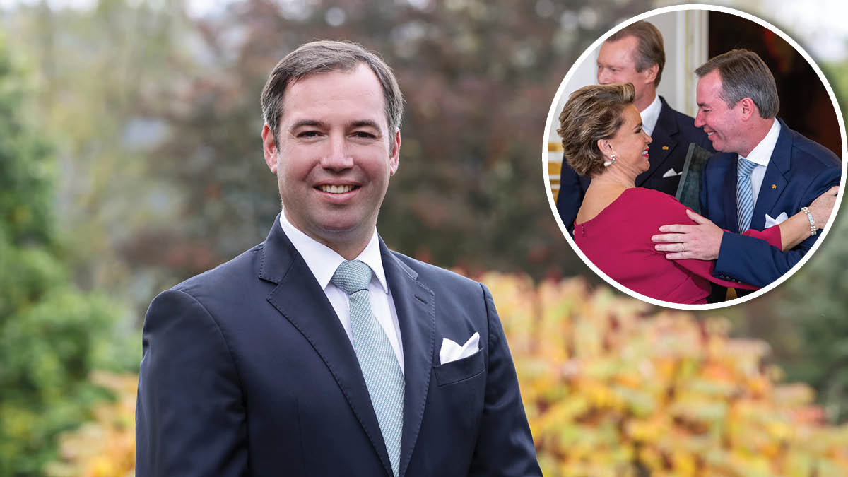 Mors fotos og ord på arvestorhertug Guillaumes fødselsdag går lige i ...