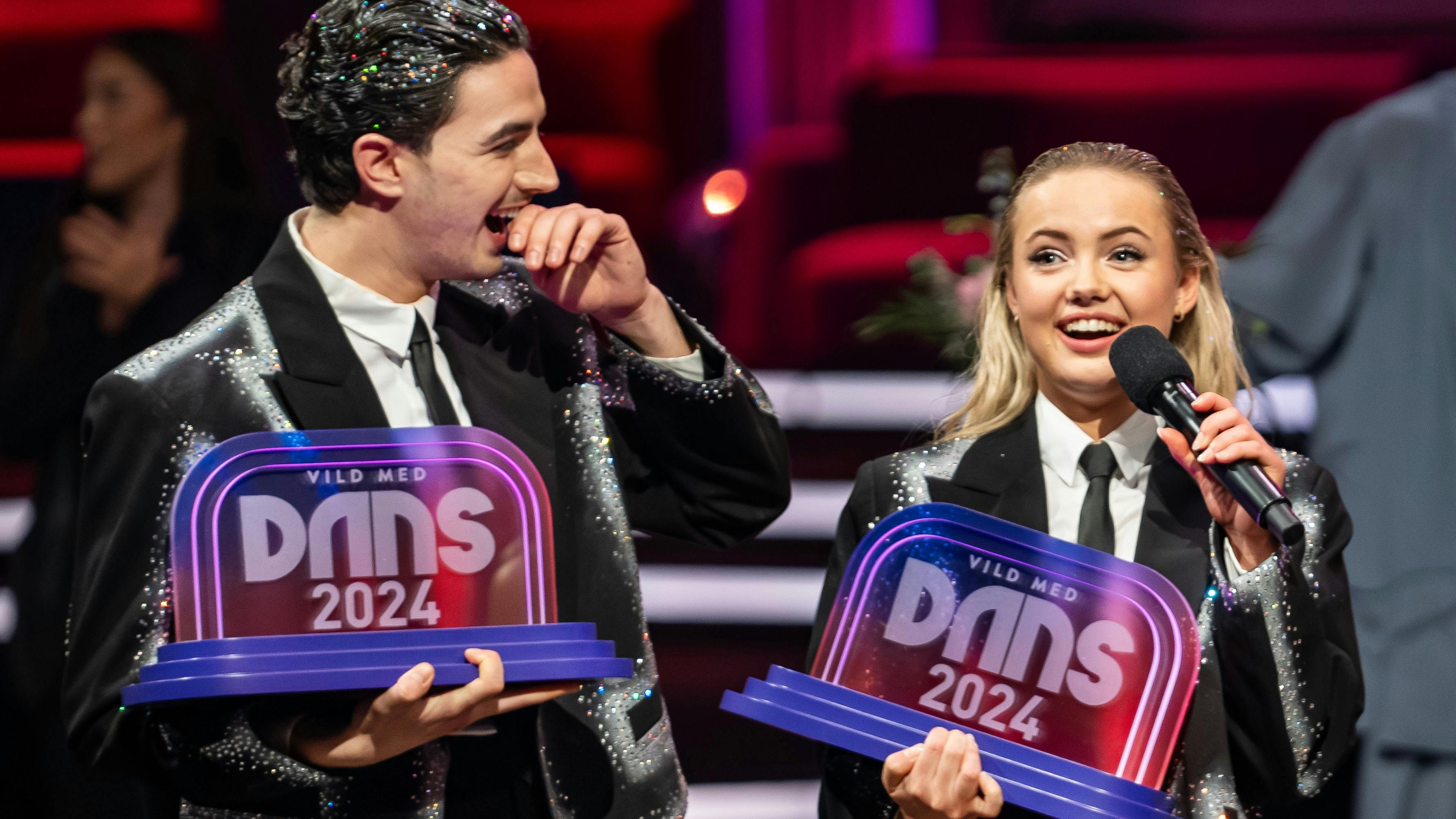 Tænkte du det også? Anna Munch spærrede øjnene op, da hun så trofæet ...