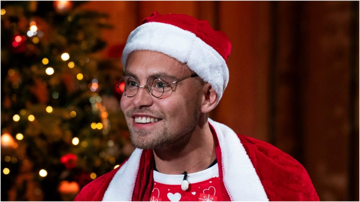 Det så du ikke på tv i 24 stjerners julekalender: Mads Hansen var nødt ...