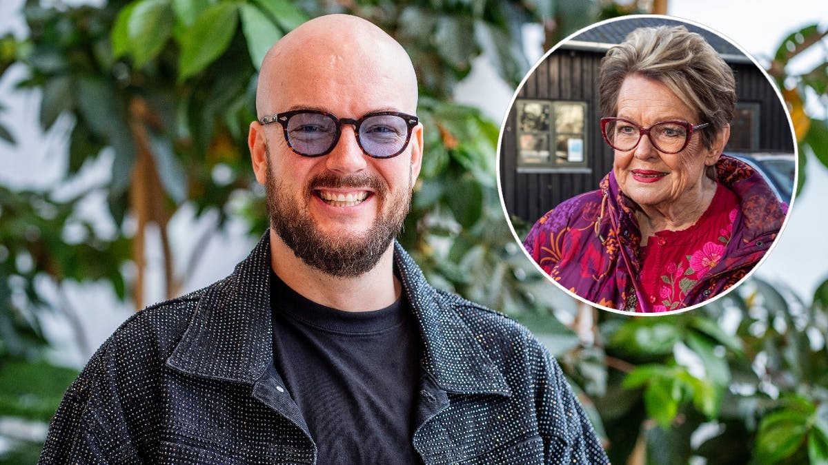 Mathias Helt om uheldig episode: Var ved at vælte Ghita Nørby omkuld ...