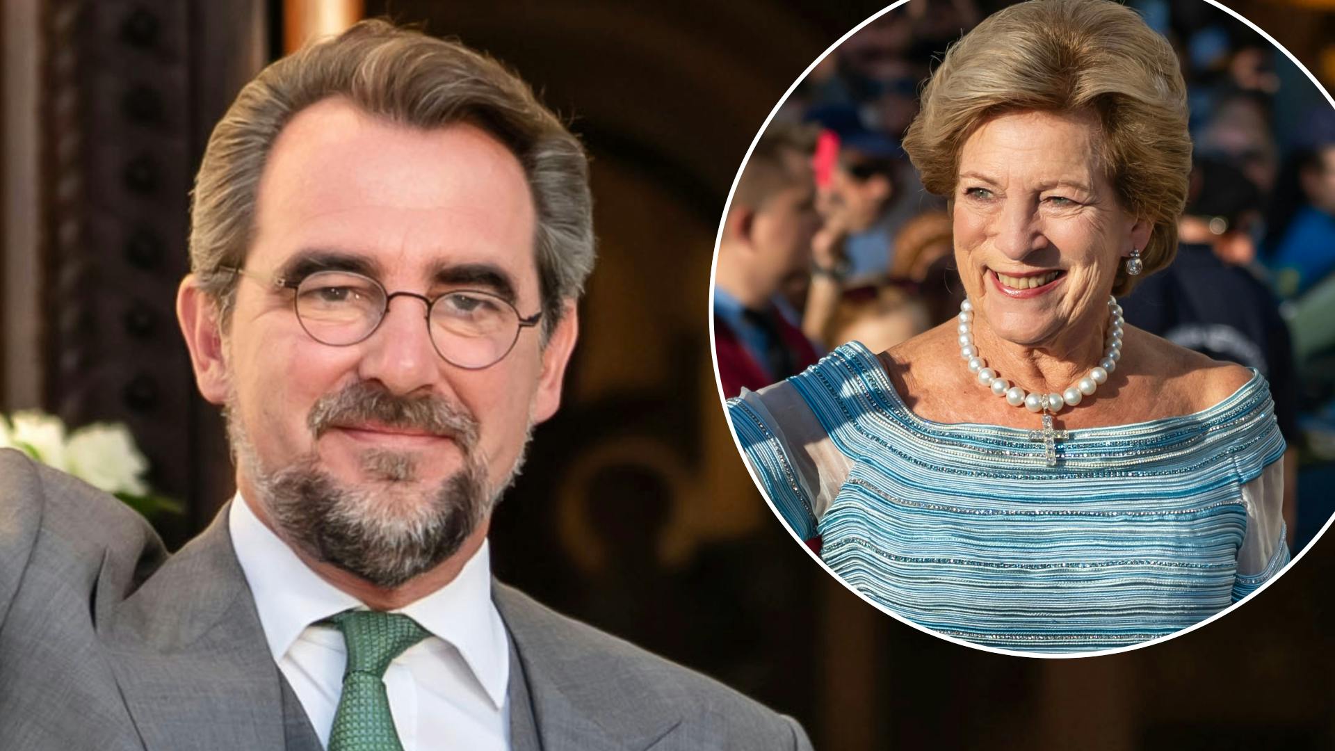 Nu er det bekræftet fra græsk side: Dronning Anne-Maries søn og hans ...