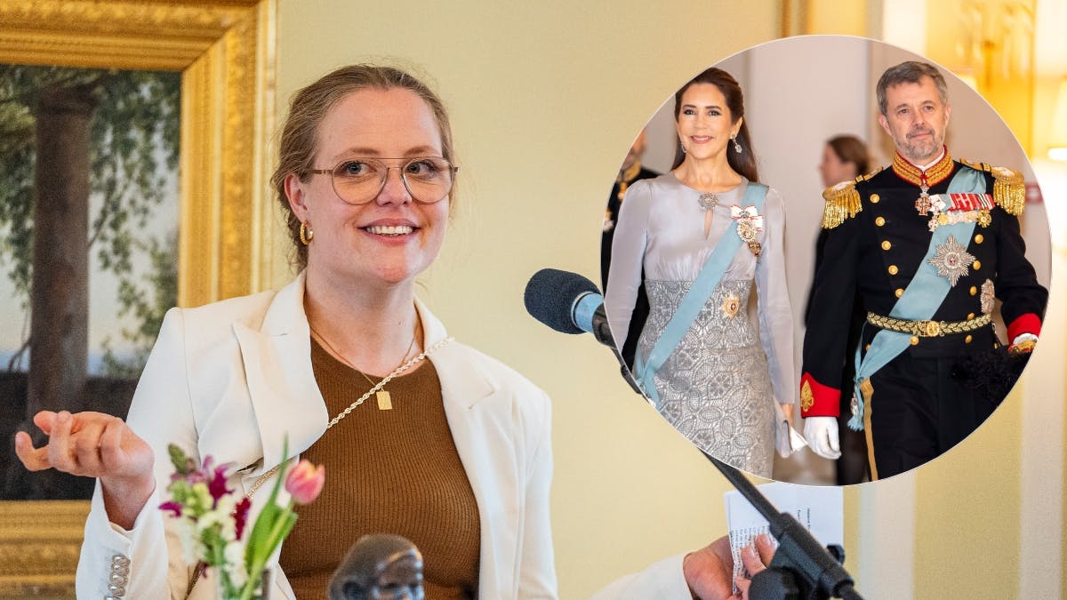 Kæmpe afsløring: Her er den første kjole til kongeparrets eksklusive ...