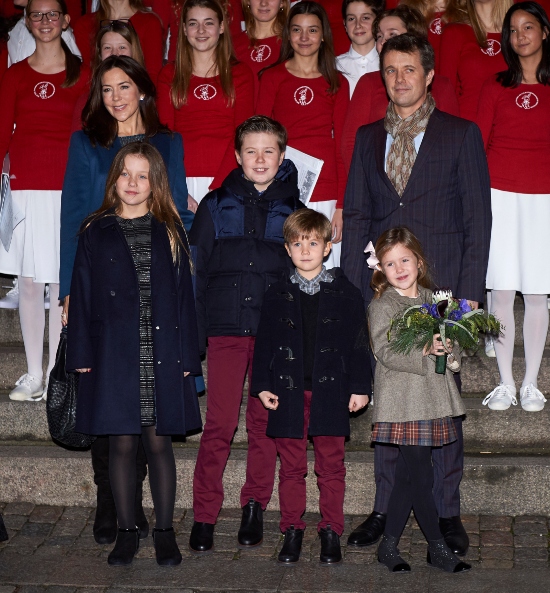 Her ses det for første gang tydeligt: Har været dronning Margrethes, men er nu dronning Marys ...