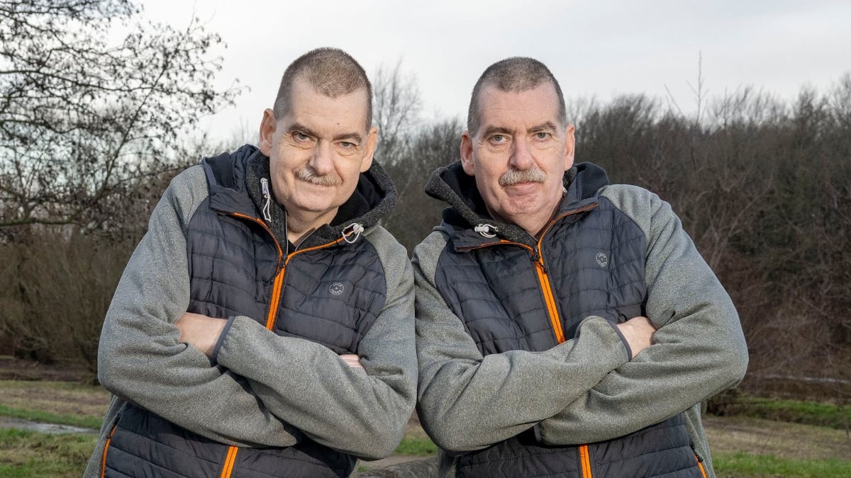 Ikke vist på tv: Anders og Torben hjalp til da kronprins Christians løb | BILLED-BLADET