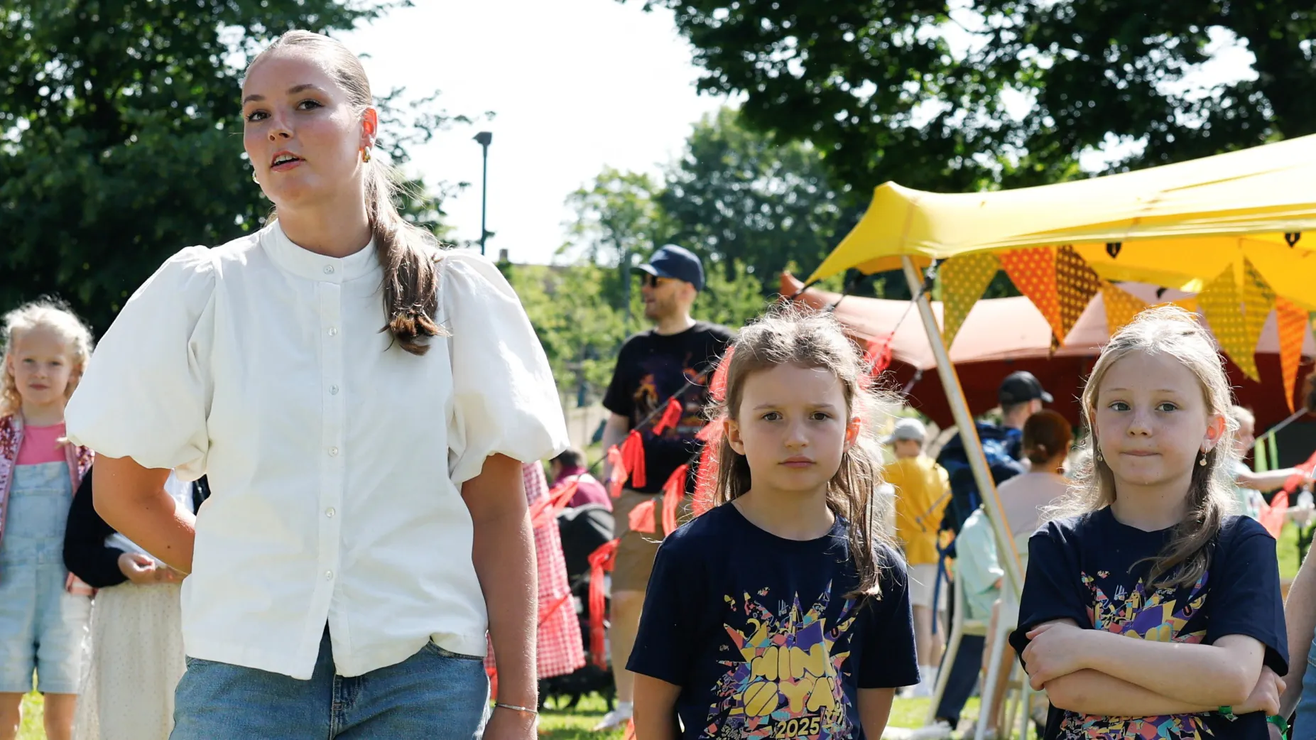Ni-årige piger stillede prinsesse Ingrid Alexandra over for svært ...